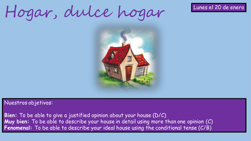 House and Home - Spanish | Teaching Resources