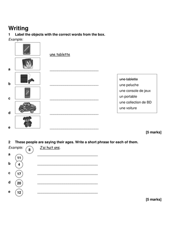 Allez 1 Module 1 Tout sur moi- whole Module | Teaching Resources