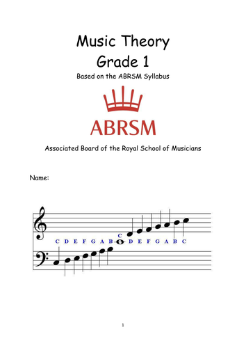 Grade 1 music theory | Teaching Resources