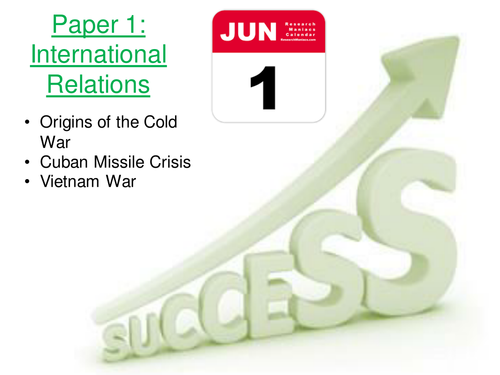 HISTORY OCR Modern World B: International Relations 1945-75 - Cartoon ...