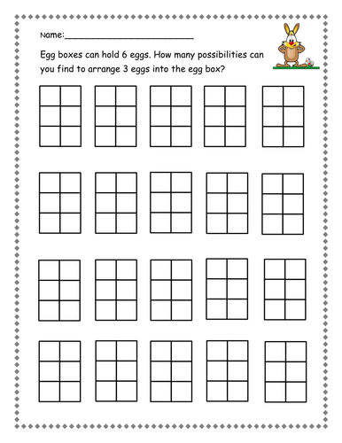 Easter Bunny's Eggs | Teaching Resources