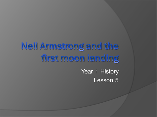 Neil Armstrong and the moon landing | Teaching Resources