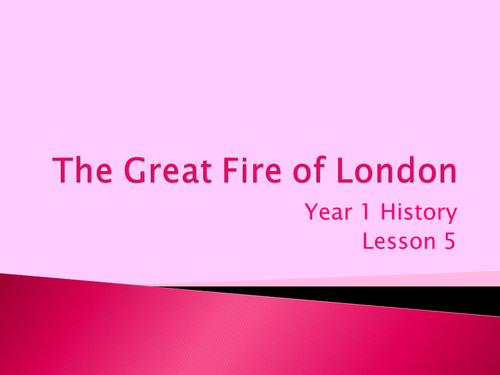 The Great Fire of London PowerPoints | Teaching Resources