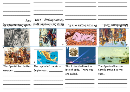 Fall of the Aztec Empire Year 4 | Teaching Resources
