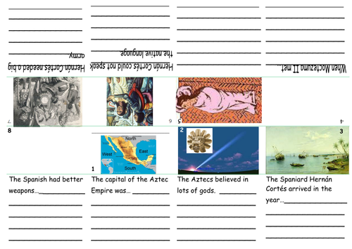 Fall of the Aztec Empire Year 4 | Teaching Resources