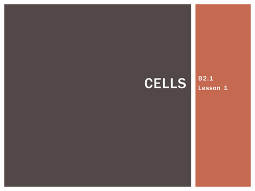 AQA B2.1 Cells Teaching Resources | Teaching Resources
