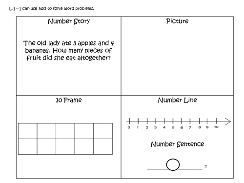 Addition word problems 3 ways to solve | Teaching Resources