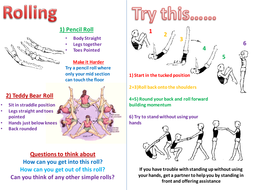 Rolls Lesson- Gymnastics | Teaching Resources