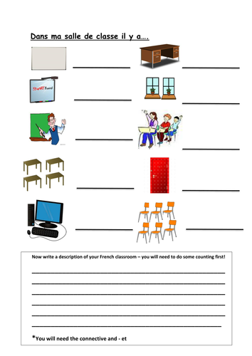 Acces Studio Unit 5 Ma Salle de Classe | Teaching Resources