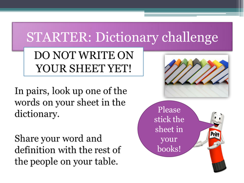 Year 7: Persuasive Writing Scheme - Lesson 1 | Teaching Resources Year 7: Persuasive Writing Scheme - Lesson 1 | Teaching Resources