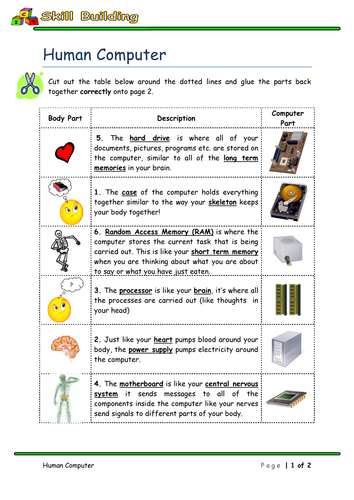 Year 8 - Pc Basics | Teaching Resources