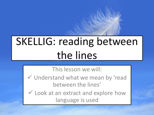 Skellig SOW | Teaching Resources
