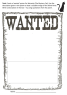 'Macavity: The Mystery Cat' - T.S Eliot | Teaching Resources