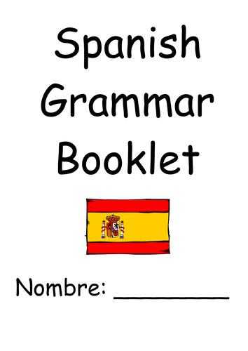 GCSE SPANISH BOOKLET | Teaching Resources GCSE SPANISH BOOKLET | Teaching Resources