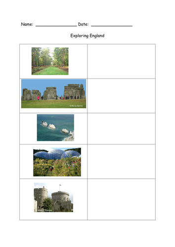 Exploring England | Teaching Resources