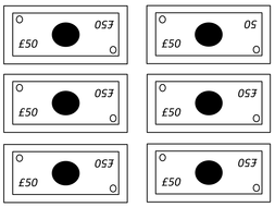Money Template | Teaching Resources