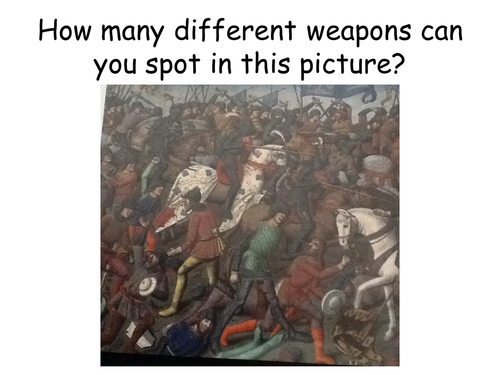 Medieval War and Weapons | Teaching Resources