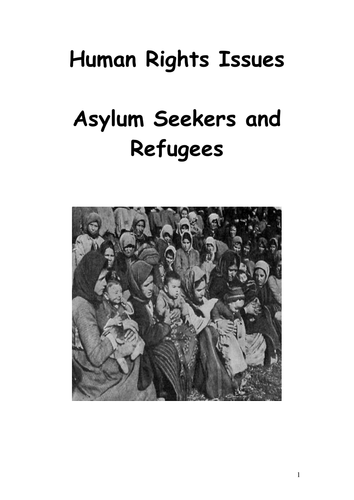 Asylum seekers and refugees.doc | Teaching Resources
