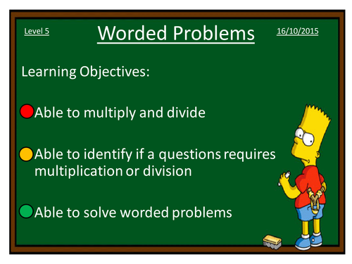 Worded Number Problems | Teaching Resources