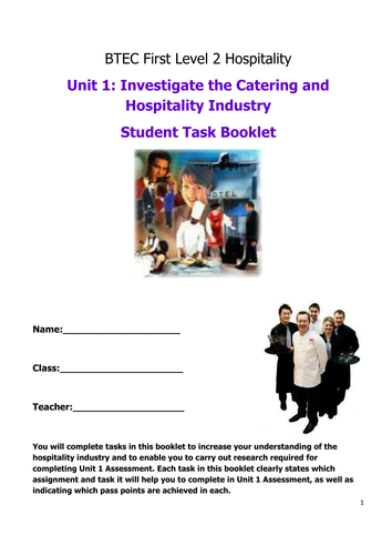 BTEC Unit 1 resources | Teaching Resources