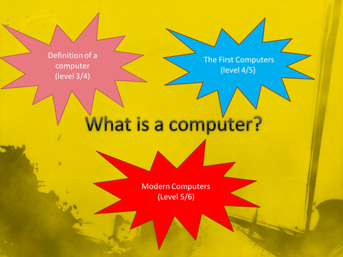 Intro to computers Lesson 2 - computers? | Teaching Resources