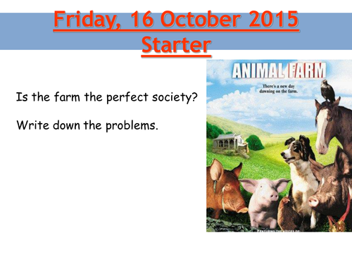 Animal Farm | Teaching Resources