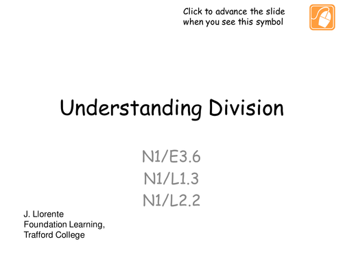 Division of whole number | Teaching Resources