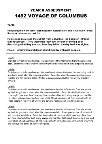 Columbus | Teaching Resources