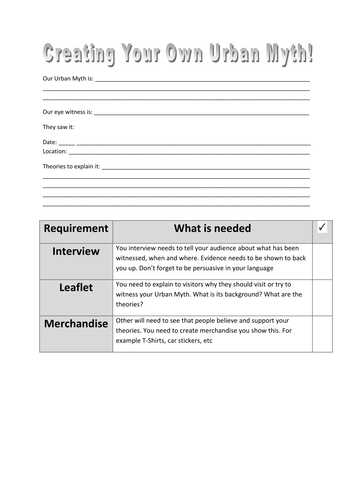 Conspiracy Theories: PLTS lesson | Teaching Resources