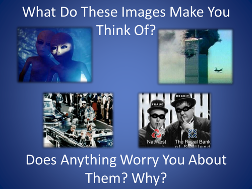 Conspiracy Theories: PLTS lesson | Teaching Resources