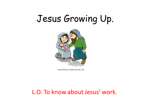 Jesus Growing Up PowerPoint | Teaching Resources