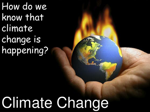 How do we know climate change is happening? | Teaching Resources