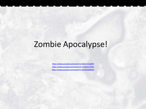 Zombie Apocalypse! | Teaching Resources