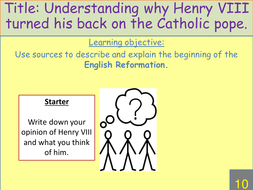 English reformation | Teaching Resources