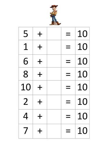 Missing Number Bond Questions | Teaching Resources
