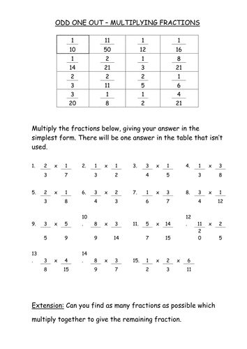 Starters Odd One Out (Set D) | Teaching Resources