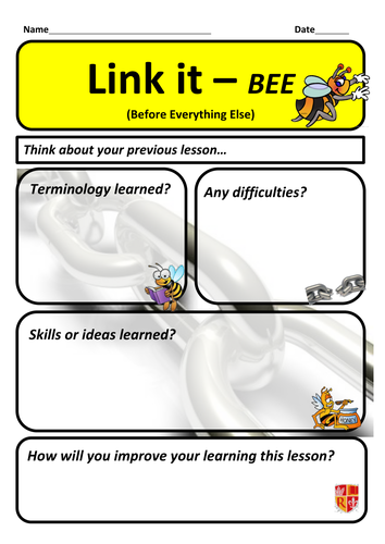 BEEs - lesson starters | Teaching Resources