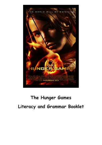 The Hunger Games literacy and grammar booklet | Teaching Resources