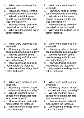Industrial Revolution 6 - Victorian Jobs | Teaching Resources