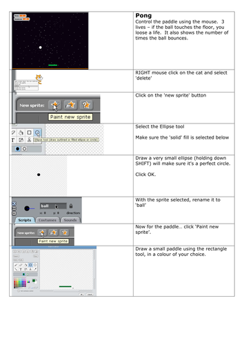 Intermediate Scratch Tutorials/Worksheets for KS3 | Teaching Resources