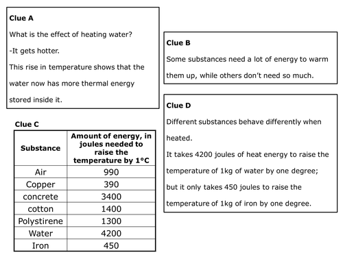 AQA-P1-1-Energy transfer by heating | Teaching Resources