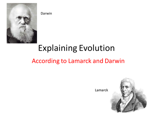AQA evolution Darwin and Lamarck | Teaching Resources