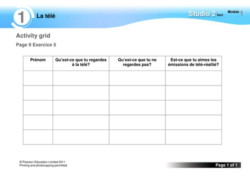 Studio 2 Vert Module 1 | Teaching Resources Studio 2 Vert Module 1 | Teaching Resources