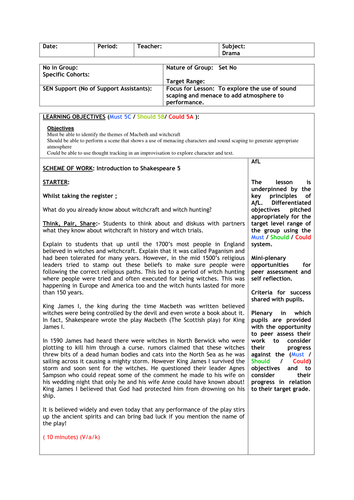 Introduction to Shakespeare | Teaching Resources