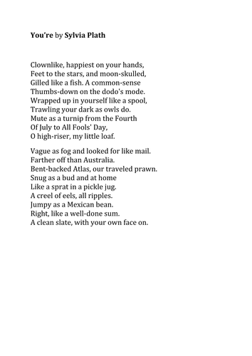 Year 7: Poetry SoW - Lesson 3 | Teaching Resources