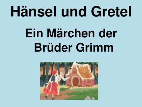 German Fairy Tales | Teaching Resources