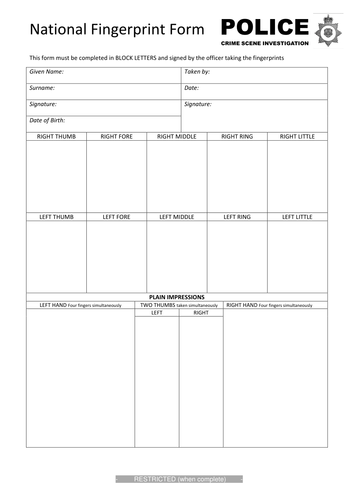 CSI Forensics Course | Teaching Resources