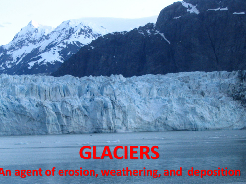Glaciers | Teaching Resources