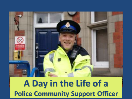 A day in the life of a PCSO | Teaching Resources