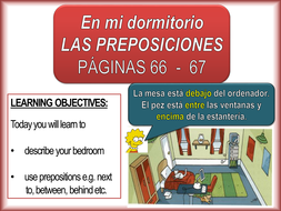 Las preposiciones | Teaching Resources